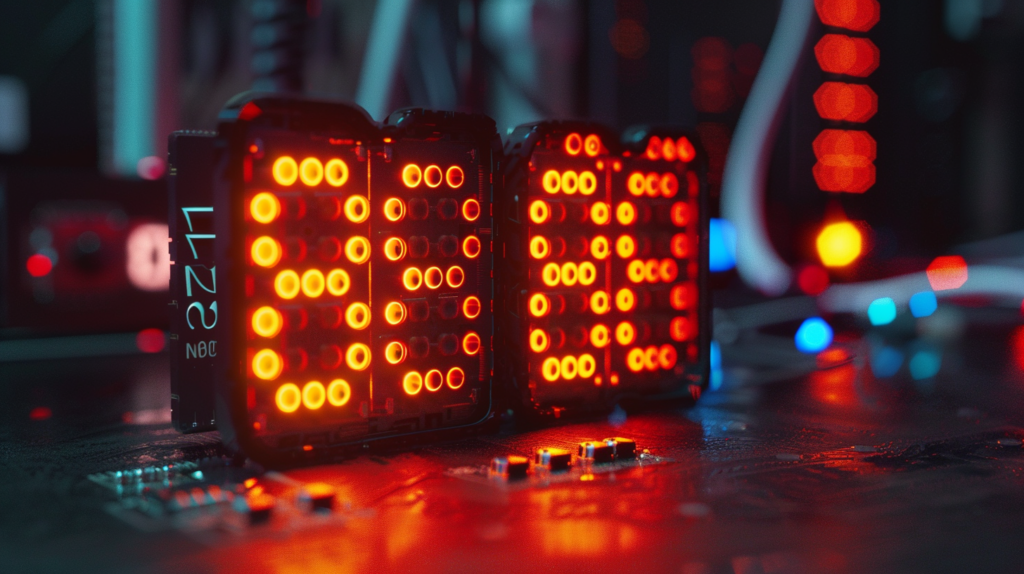 0.40 inch dual-digit seven segment led display - LED diode and LED display