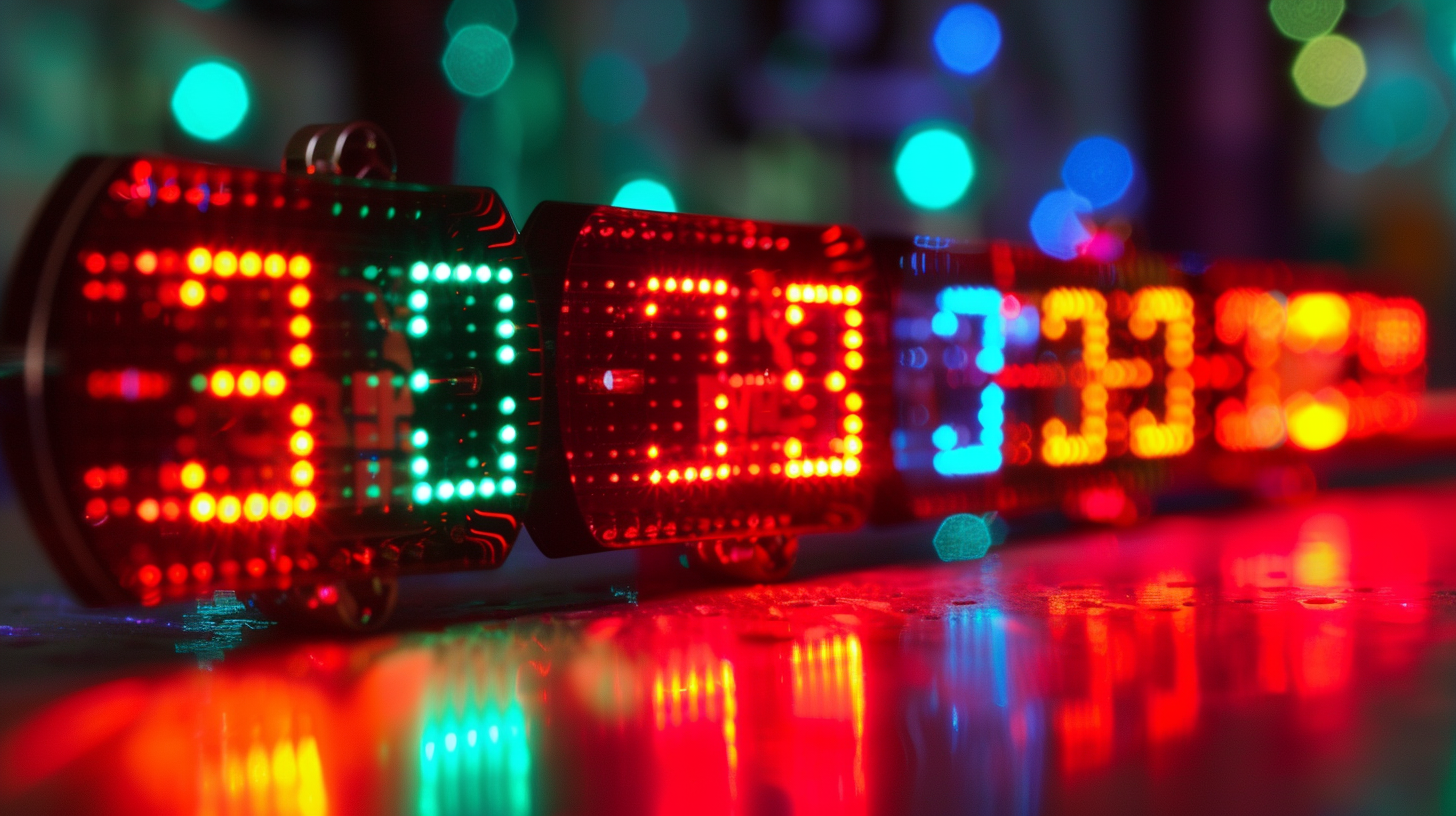 Elevate Your Designs with the 0.50" Seven Segment LED Display