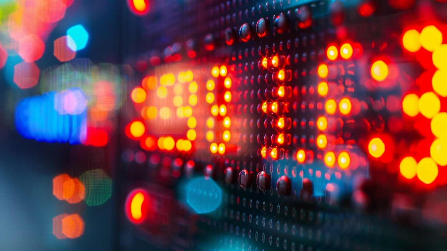 0.52 inch single-digit seven segment led display | Yellow - LED diode ...