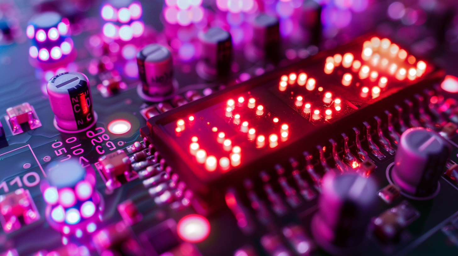 0.56 inch dual-digit seven segment led display | Super Red - LED diode ...