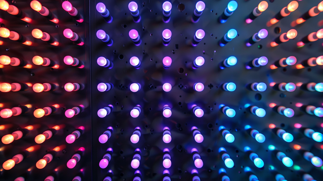 Experience Vivid Colors with the 8x8 RGB LED Matrix Display