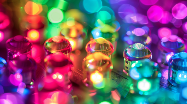 High-Brightness 5mm Flat RGB LED | Cylindrical Multi-Color Diode