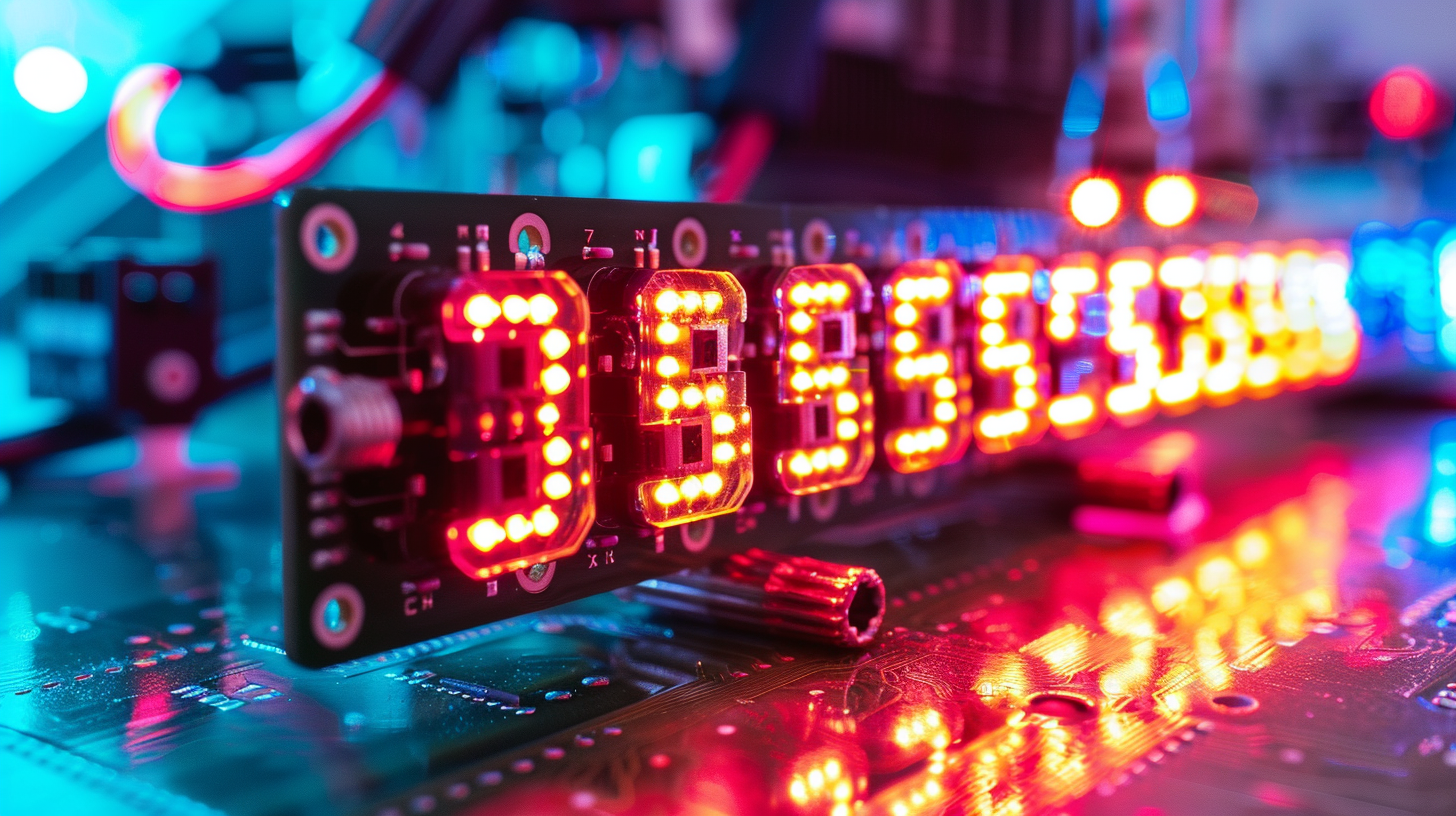 Reliable 0.39 Inch 8 Segment Displays for Various Applications
