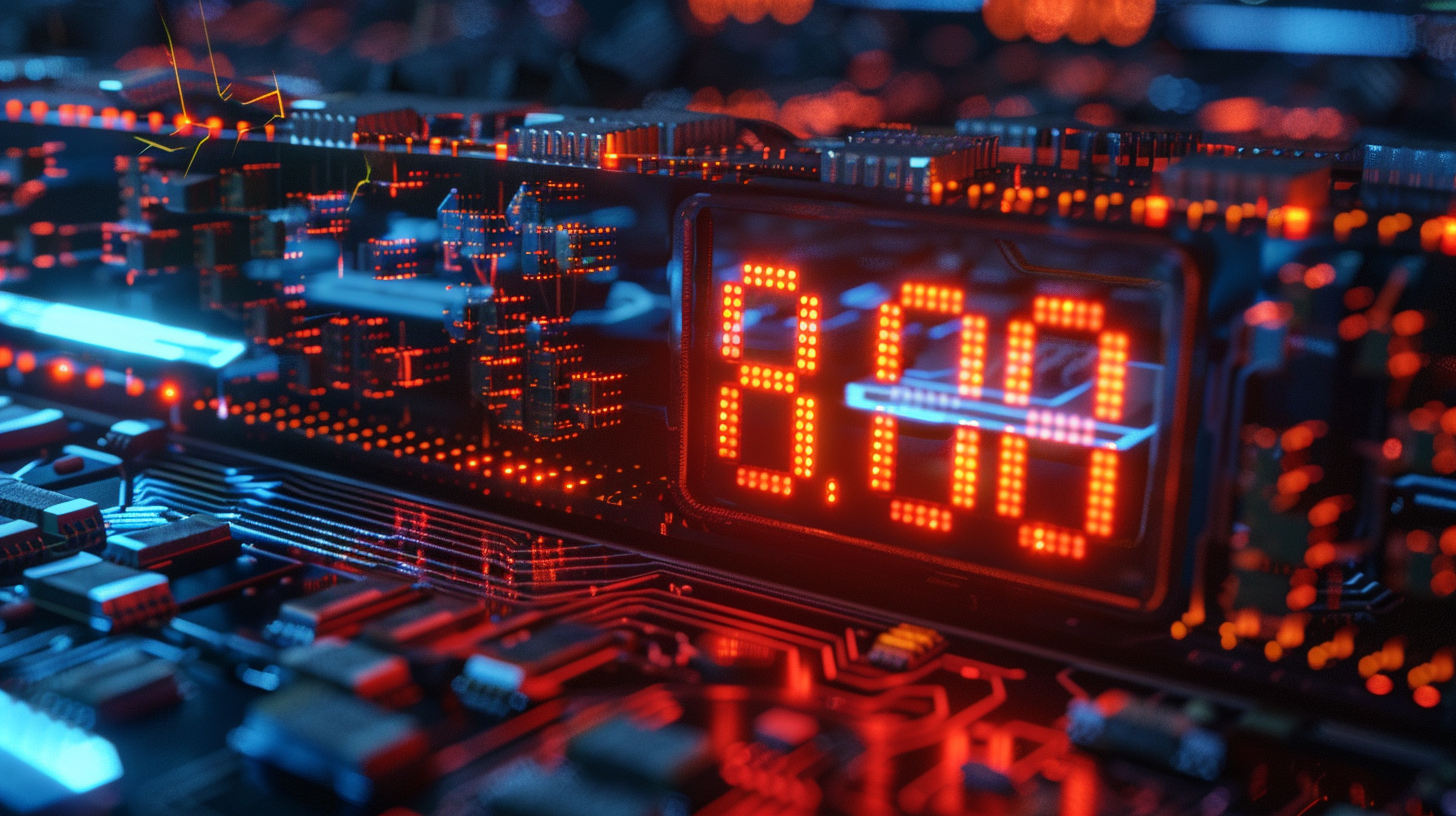 Elevate Electronic Designs With The 08 Inch Seven Segment Display 